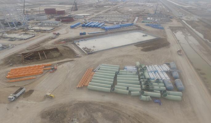 Project: ENKA Group, Iraq Project Iraq - Shunli Steel piling